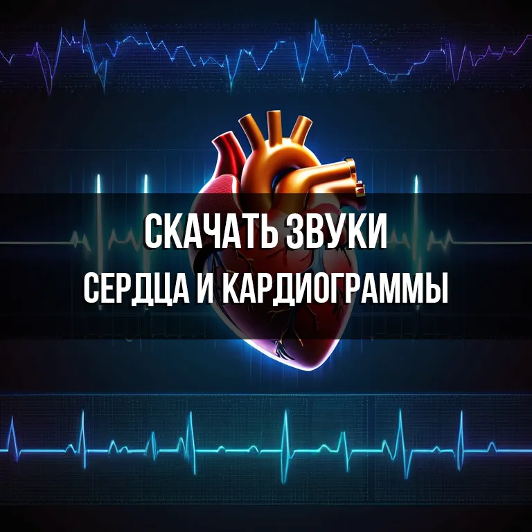 Звуки биения сердца и кардиограммы скачать бесплатно на Zvukogram